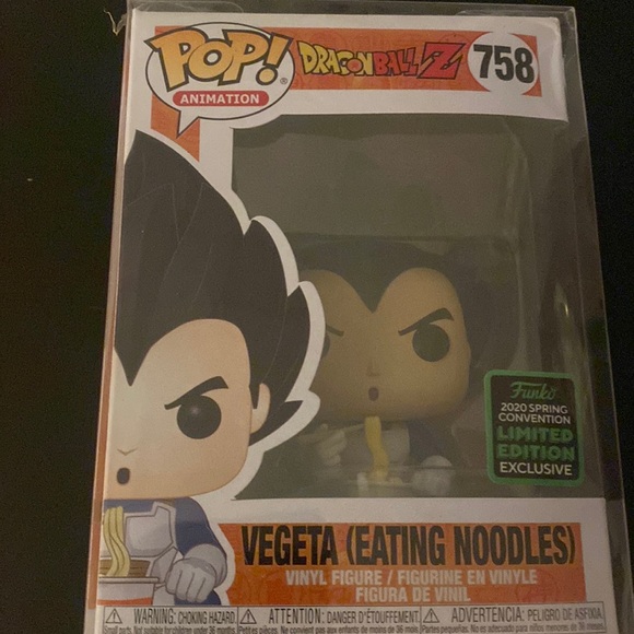 Funko | Other | Vegeta Eating Ramen Funko | Poshmark